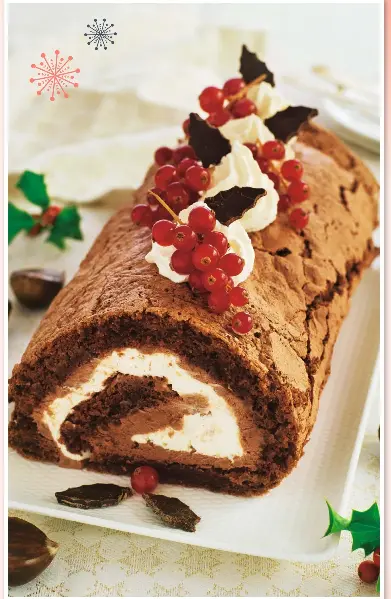Chocolate & Chestnut Roulade - PressReader