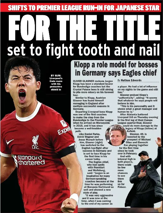 Klopp a role model for bosses in Germany says Eagles chief - PressReader