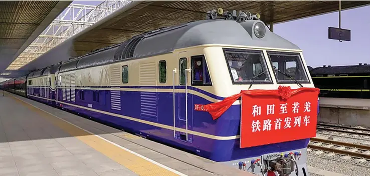 World’s First Desert Rail Loop in Xinjiang, China - PressReader