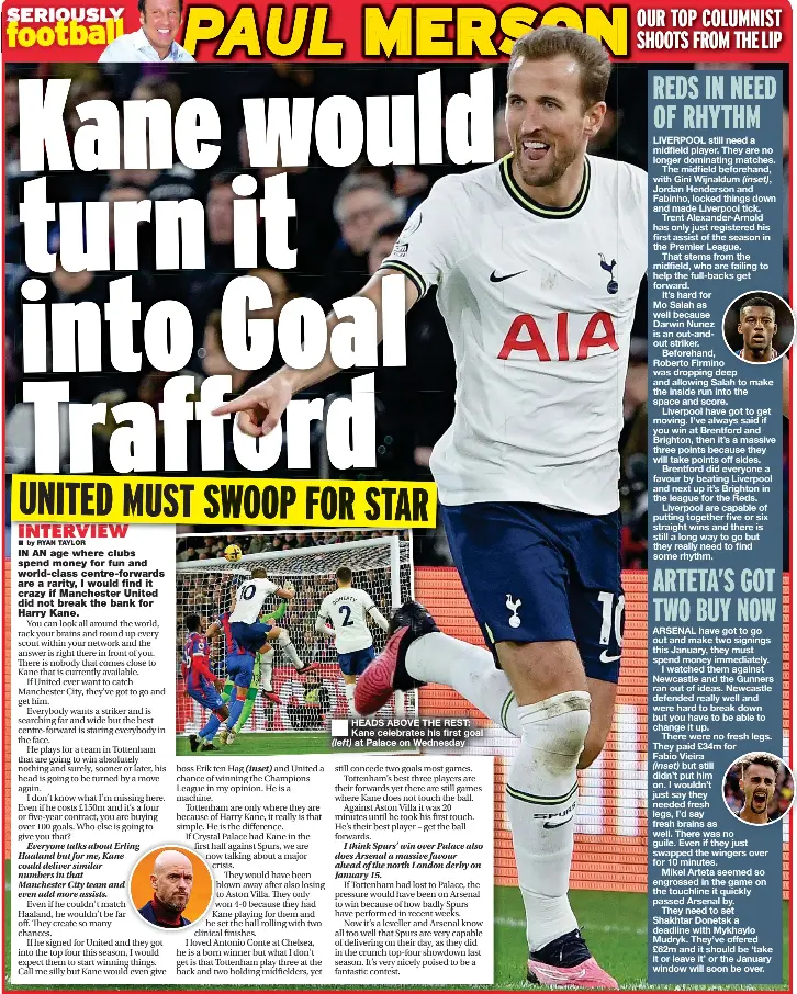 Kane would turn it into Goal Trafford - PressReader