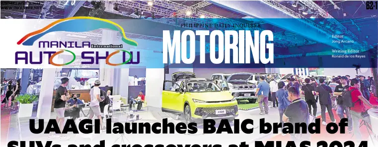 UAAGI launches BAIC brand of SUVs and crossovers at MIAS 2024 - PressReader