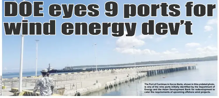 DOE eyes 9 ports for wind energy dev’t - PressReader