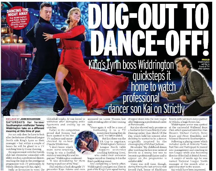 DUG-OUT TO DANCE-OFF! - PressReader