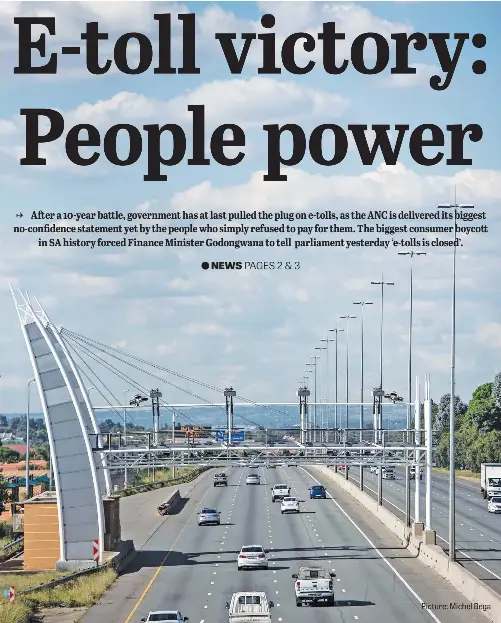 E-toll victory: People power - PressReader