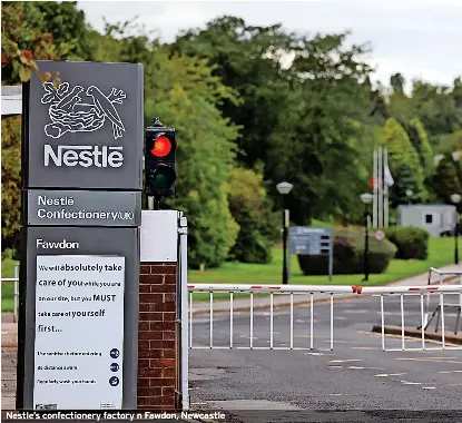 Firm fined after worker pulled into chocolates machinery - PressReader