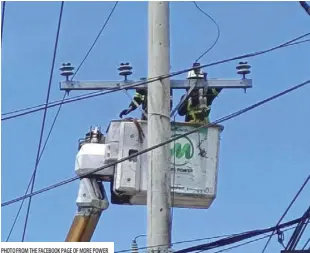 MORE Power: Electricit­y bill lower in June - PressReader