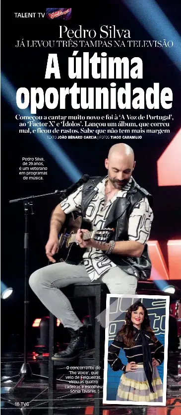 JÁ LEVOU TRÊS TAMPAS NA TELEVISÃO A última oportunida­de - PressReader