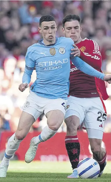 City boss slams United fans over Foden chants - PressReader