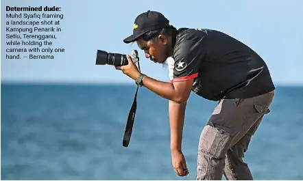 Shutterbug driven to succeed despite crippled right arm - PressReader