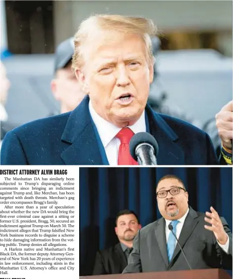 Bragg’s moment in Merchan’s court - PressReader