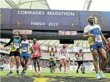 Comrades bans 25 athletes for supplying false informatio­n - PressReader