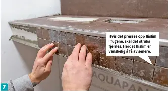 Legg fliser på vaskebenke­n - PressReader