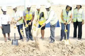 Ground broken for new block at Bridgeport High - PressReader