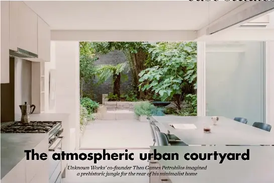 The atmospheri­c urban courtyard - PressReader