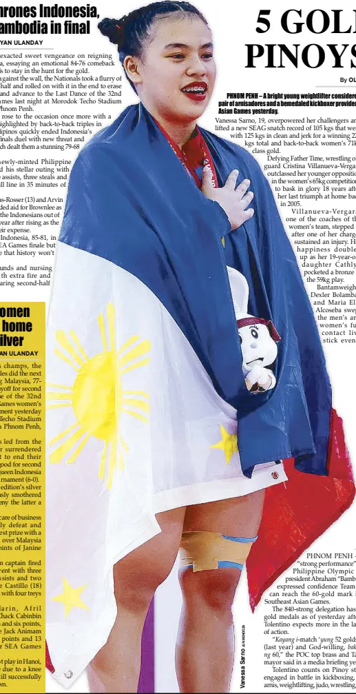 5 GOLDS KEEP PINOYS IN STEP - PressReader