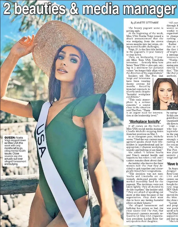 'SASH' & BURM AT MISS USA ORG - PressReader