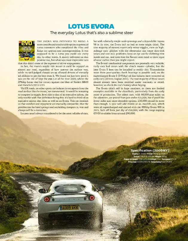 LOTUS EVORA - PressReader