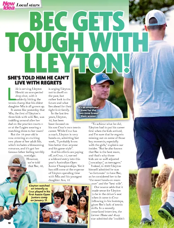 BEC GETS TOUGH WITH LLEYTON! - PressReader