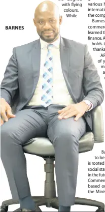 Deanall Barnes succeeds against all odds - PressReader