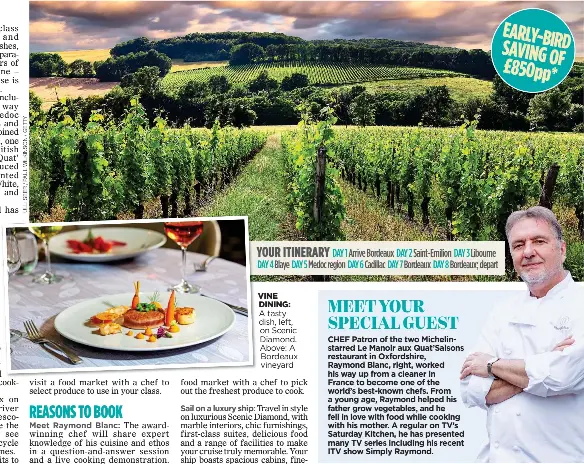 Join chef Raymond for a true taste of Bordeaux - PressReader