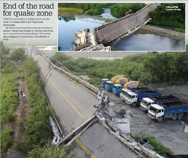 End of the road for quake zone - PressReader