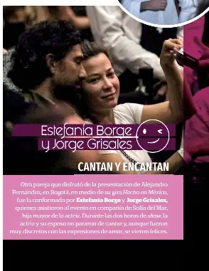 Estefanía Borge y Jorge Grisales - PressReader