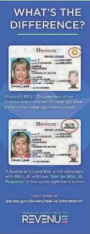 Here’s how to get the Real ID in Missouri by May 2025 - PressReader