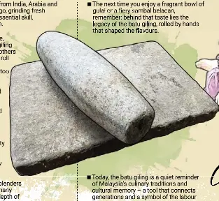 DO YOU KNOW... the batu giling? about - PressReader