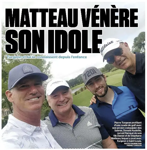 MATTEAU VÉNÈRE SON IDOLE - PressReader