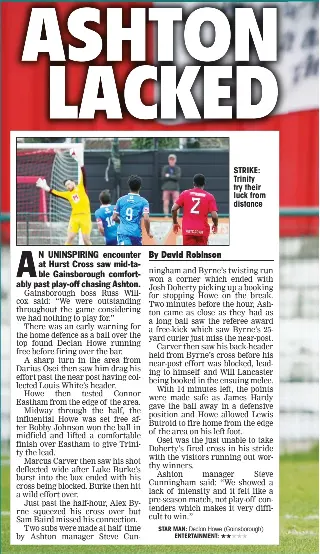 ASHTON BOSS: WE LACKED INTENSITY - PressReader