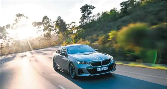 BMW i5 M60 – an electrifie­d M5? - PressReader