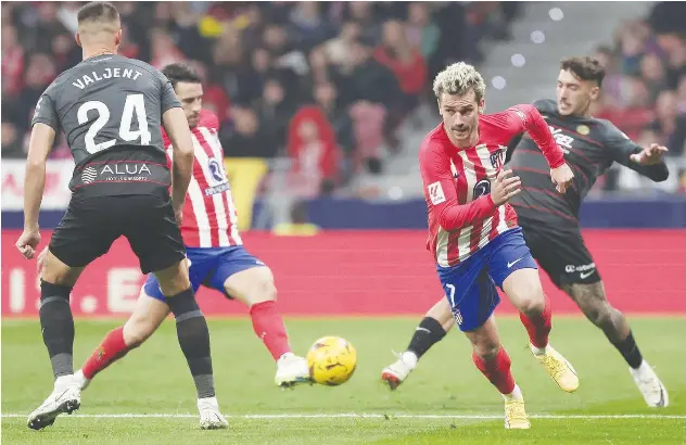Griezmann to the rescue as Atletico grab win against Mallorca - PressReader