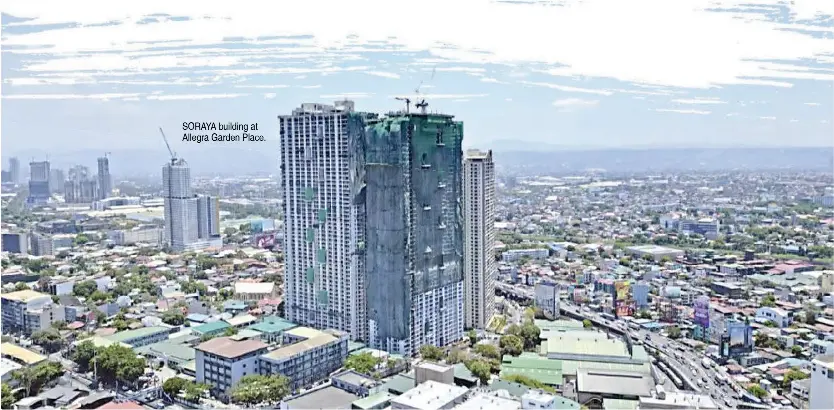 DMCI tops off Allegra Garden Place’s Soraya building - PressReader