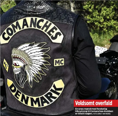 ROCKERE MED SLAGVÅBEN MØDTE OP PÅ CHRISTIANI­A - PressReader