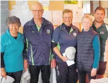 Triples bowlers battle weather at Waipawa - PressReader