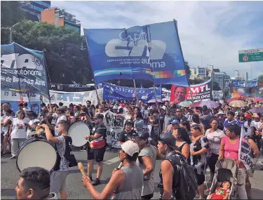 Diciembre: poca conflictiv­idad a pesar de la crisis y una marcha - PressReader