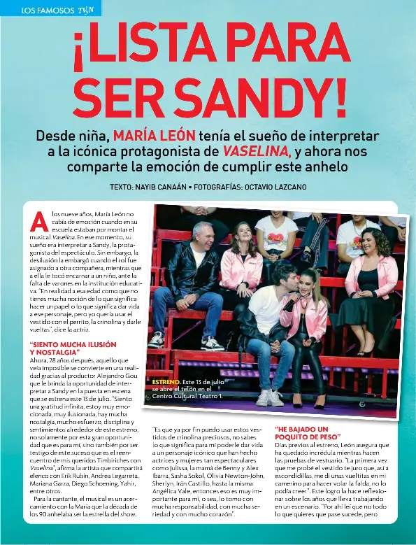 ¡LISTA PARA SER SANDY! - PressReader