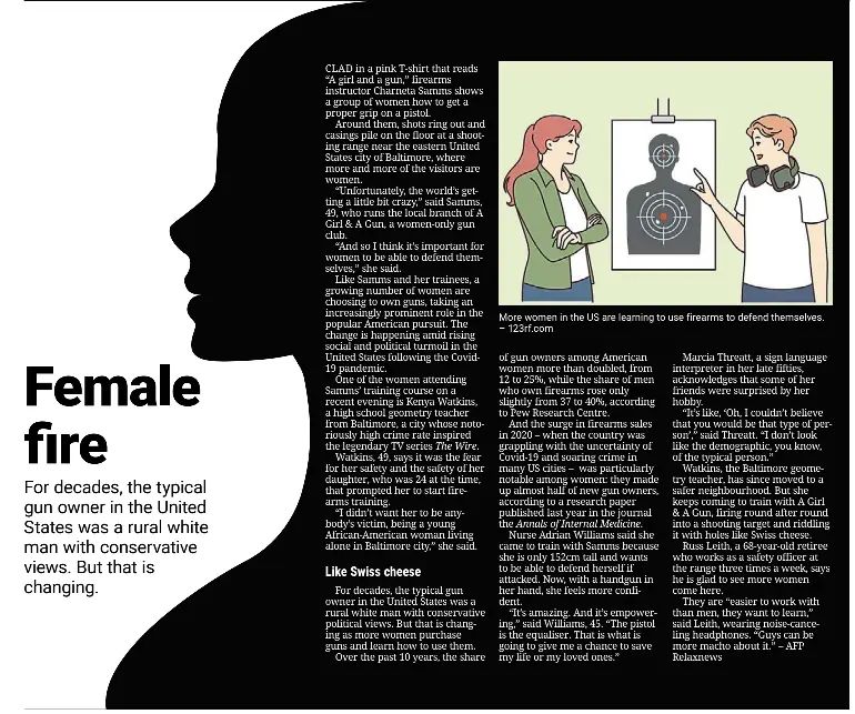 Female fire - PressReader