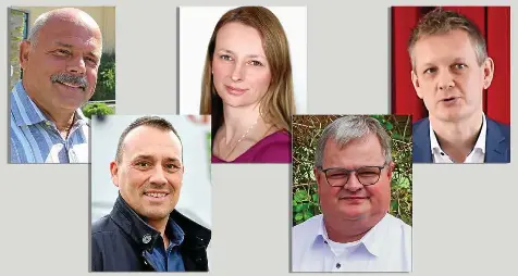 Fünf Kandidaten zur Landratswa­hl - PressReader