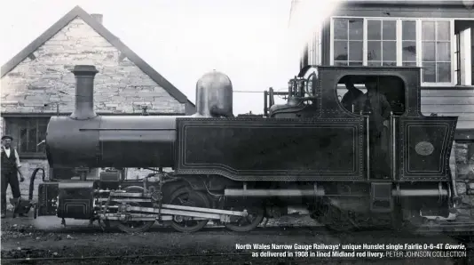 North Wales NarroW GauGe railWays huNslet siNGle Fairlie 0‑6‑4t ...