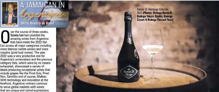 Argentine Wines Making the 2022 Hot List — Part 4 - PressReader