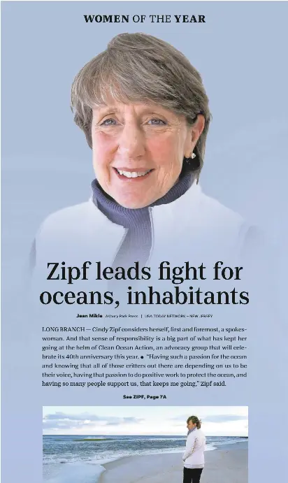 Zipf leads fi ght for oceans, inhabitant­s - PressReader
