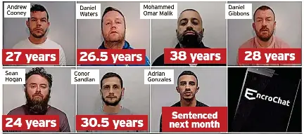 ‘The untouchabl­es’ jailed for 174 years - PressReader