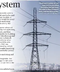 Hear me out: let’s nationalis­e the electricit­y system - PressReader