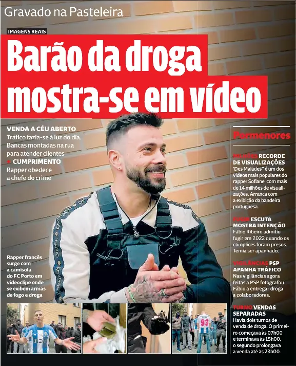 Barão da droga mostra-se em vídeo - PressReader