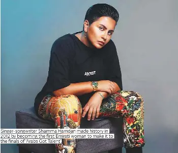 Shamma Hamdan part of big line-up - PressReader