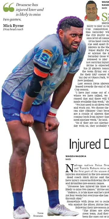 Drua Players Get Nod - PressReader