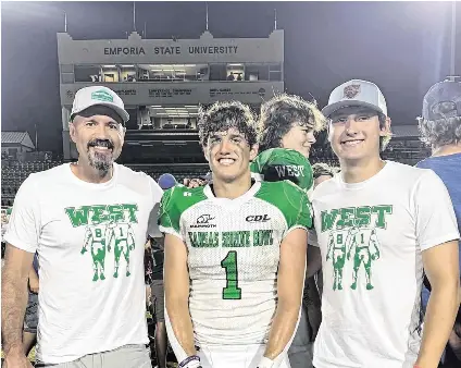 Cheney’s Jackson Voth follows father in Kansas Shrine Bowl - PressReader