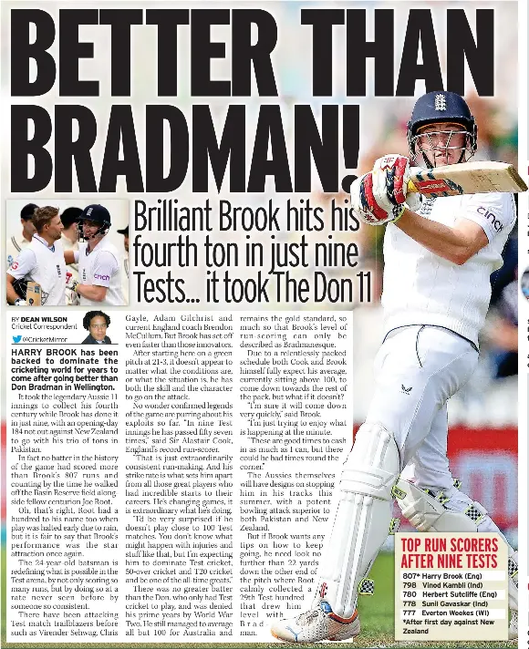 BETTER THAN BRADMAN! - PressReader
