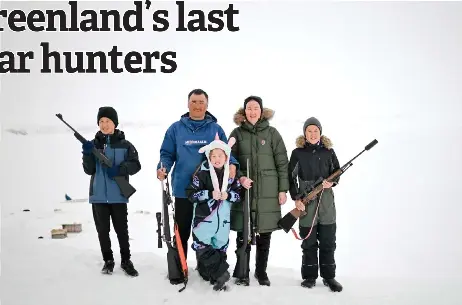 On thin ice: Greenland’s last Inuit polar bear hunters - PressReader